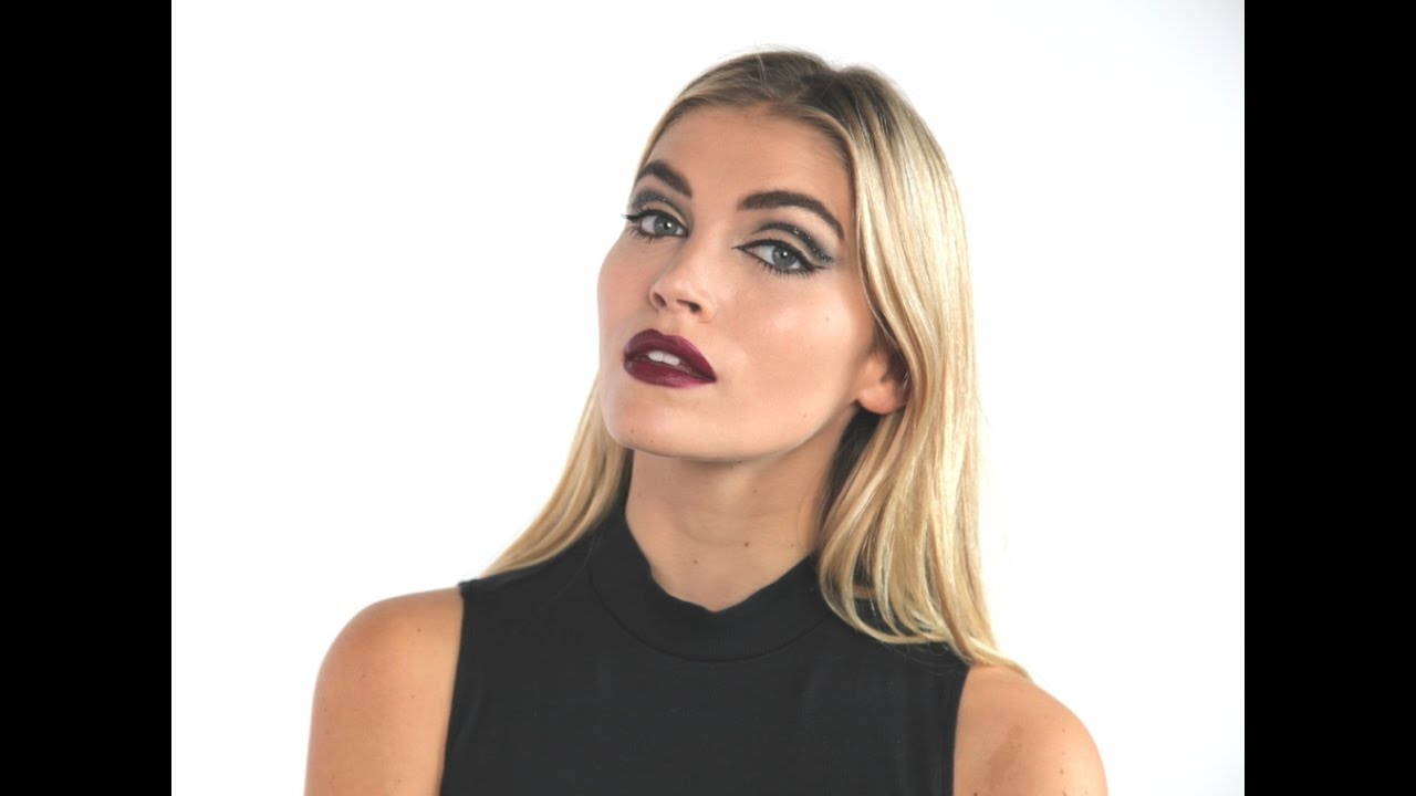 Gothic Glam Make-up How-To - YouTube