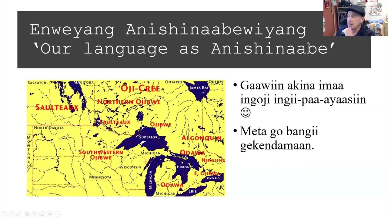 Reclaiming of Anishinaabemowin (Ojibwe) with Dr. Michael. Sullivan ...