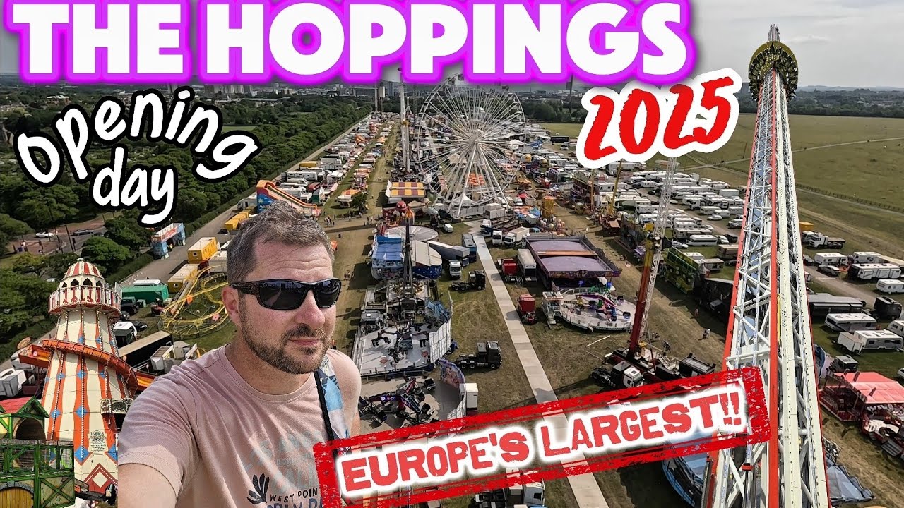 Europe's LARGEST Funfair - OPENING DAY 2025 - FULL WALK THROUGH - 1st ...
