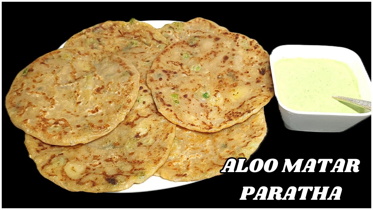 "Aloo Matar Paratha Recipe || आलू मटर पराठा रेसिपी इन हिंदी # ...