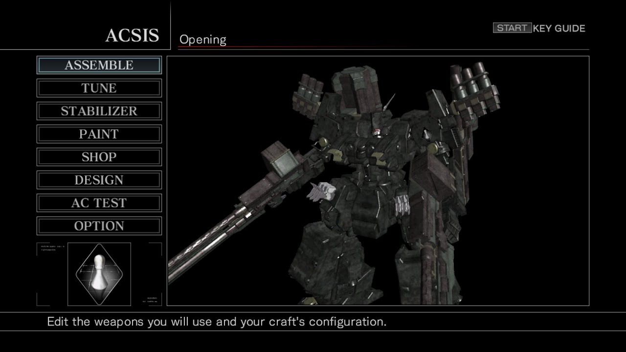 ARMORED CORE FA Opening part 2 - YouTube