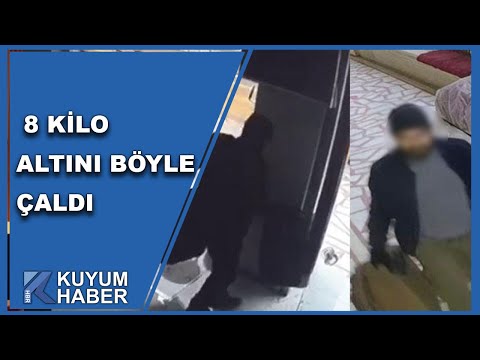 8 Kilo Altını Böyle Çaldı. Mardin Nusaybin'de İki Valiz Altını Gündüz Vakti Çalan Hırsız Yakalandı