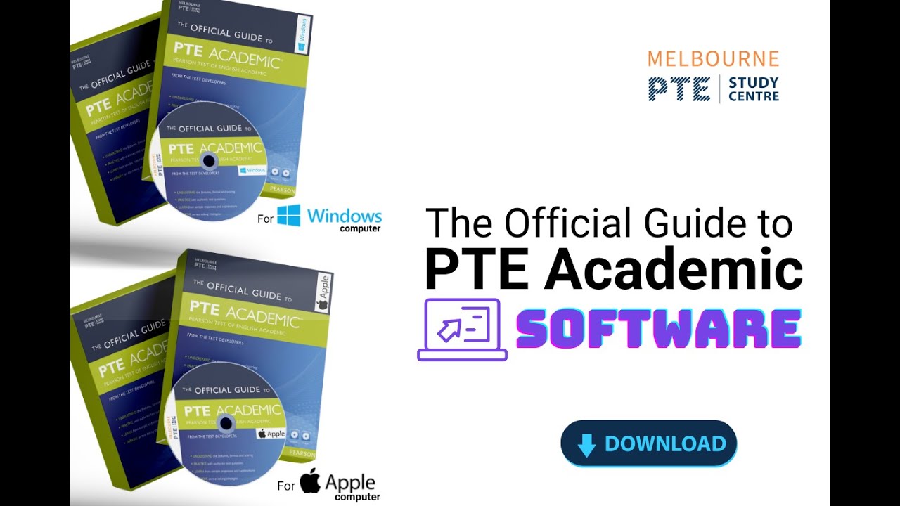 How to get access to PTE Official Guide Software | Melbourne PTE - YouTube