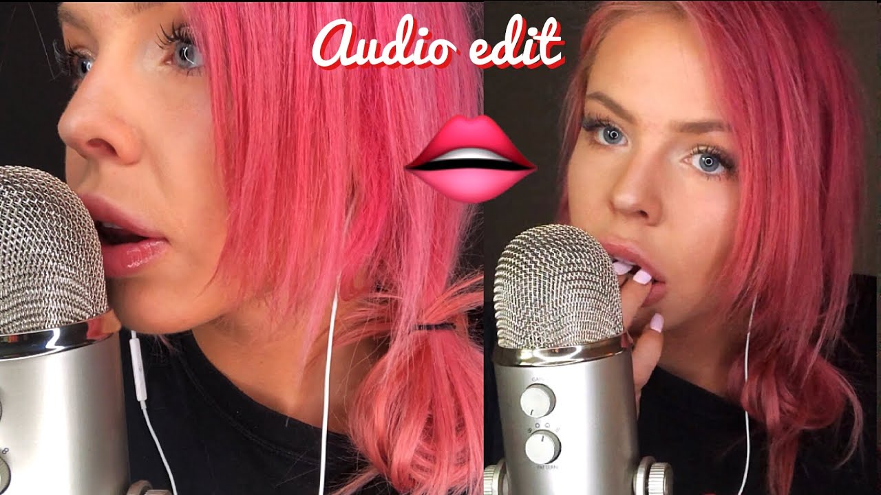 ASMR | UP CLOSE Mouth Sounds (Audio Edit) | Kissing, Nail Biting, Teeth ...