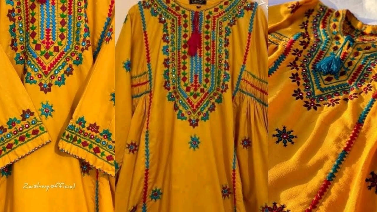 Sindhi Embroidery Dress New Design//S8ndhi Barth Dress New Design2024 ...