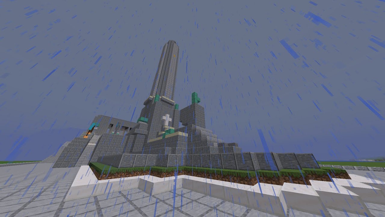 MONUMENTO A LA BANDERA EN MINECRAFT - YouTube