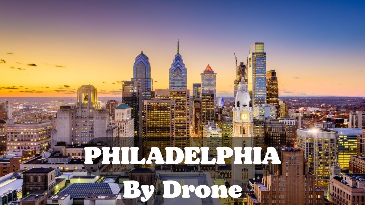 Philadelphia (Philly), Pennsylvania, USA [4K Aerial View by Drone ...