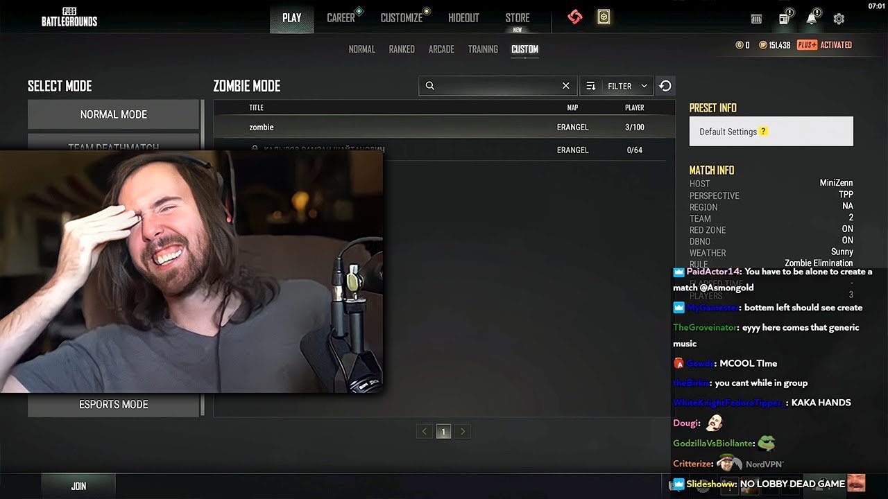 Mcconnell gets High on Asmongold's Stream - YouTube