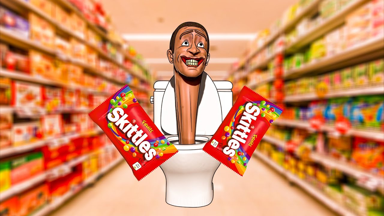 Skittles meme skibidi toilet - YouTube