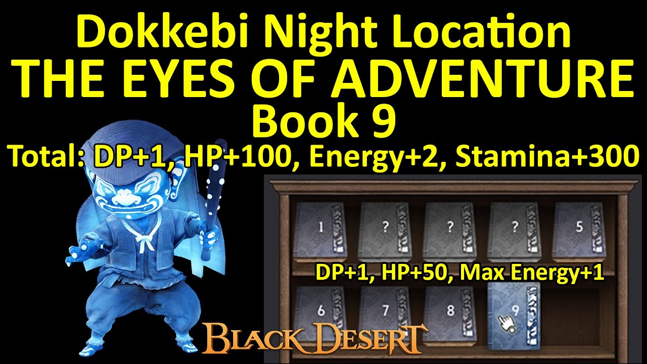 The Eyes of Adventure Book 9 Glowing Dokkebi Night Location Adventure ...