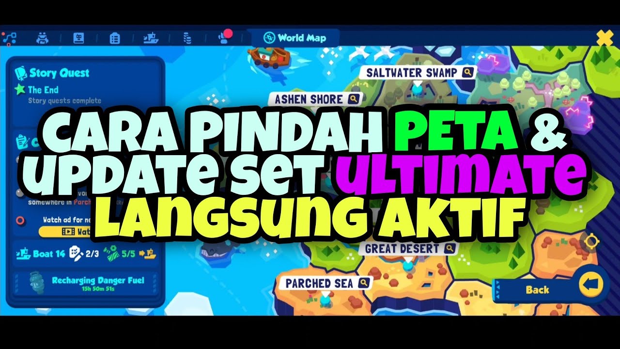 BOT WORLD ADVENTURE INDONESIA CARA PINDAH PETA UPDATE SET AUTO START ...