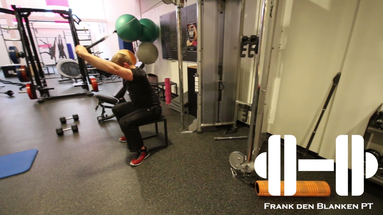 Rope Overhead Pulldown - YouTube