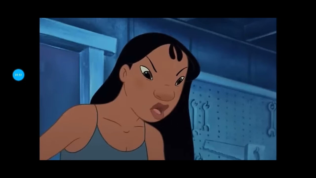 Lilo and Stitch Nani Fight Chase Scene - YouTube