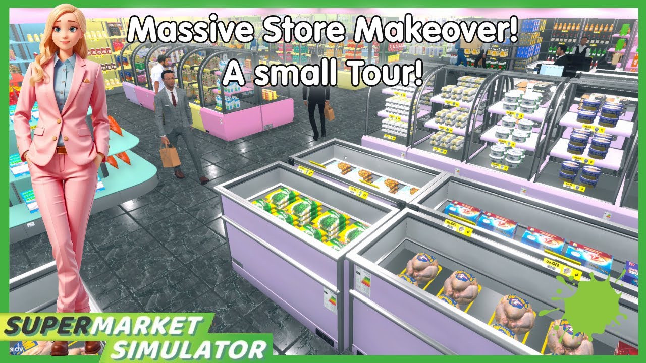 Big Store Makeover Tour, Full upgrade, Update, New Colorful shelfs ...