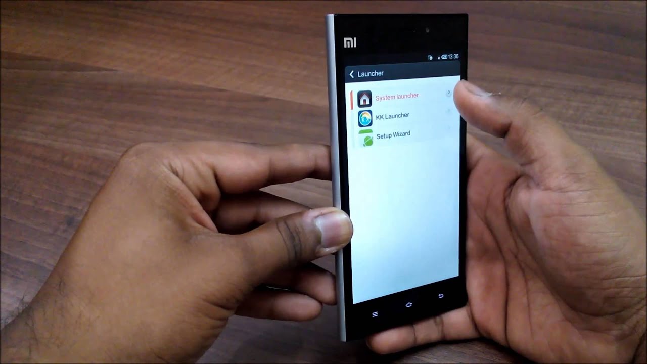 How to Make Xiaomi Mi3 Look Like Stock Android or Android L - YouTube
