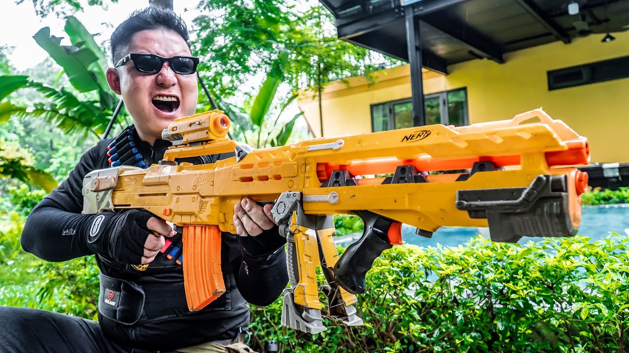 LTT Game Nerf War : Criminals Invade Villa SEAL X Ultimate Nerf ...