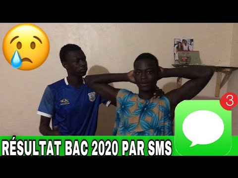 RÉSULTAT_BAC 2020_PAR SMS😢 - YouTube