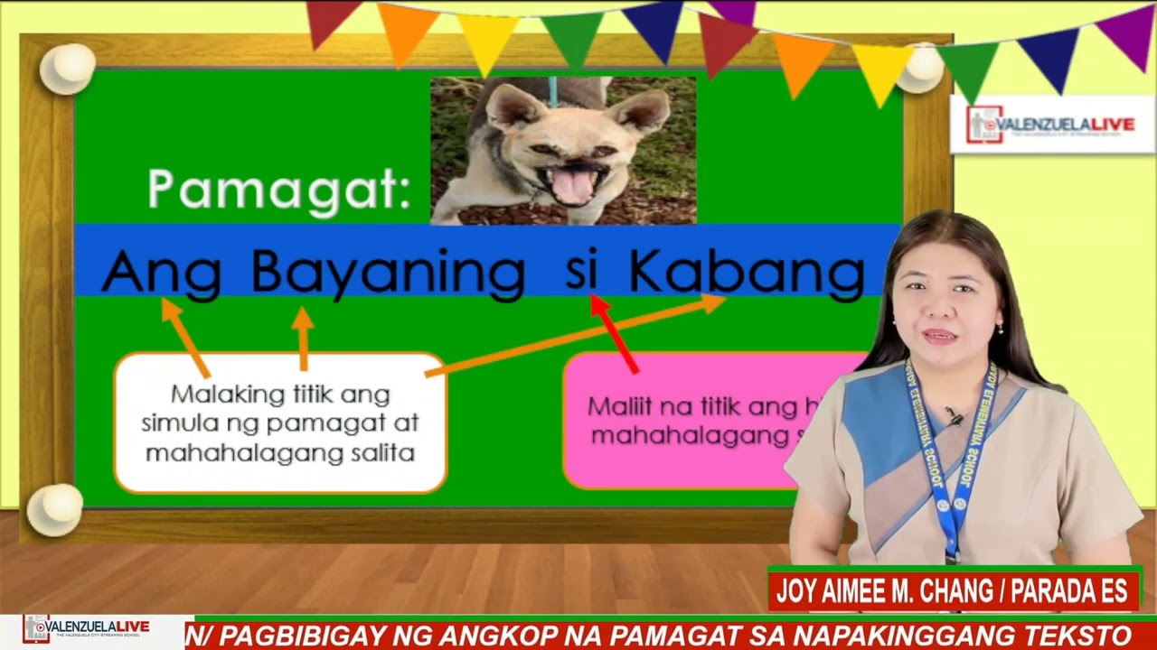 GRADE 4 FILIPINO Q3 W5 PAGGAMIT NG PARIRALANG PANG ABAY AT PANDIWA ...