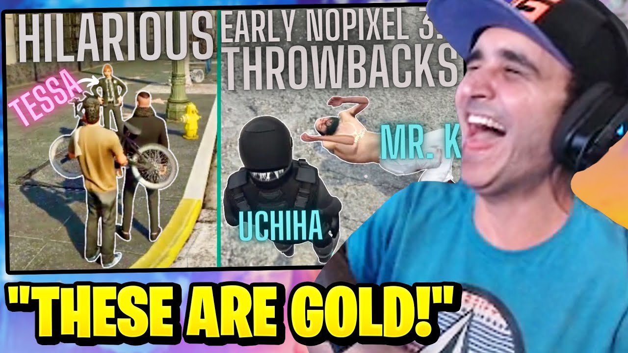 Summit1g Reacts to HILARIOUS Early NoPixel 3.0 Throwback Clips #1! - YouTube