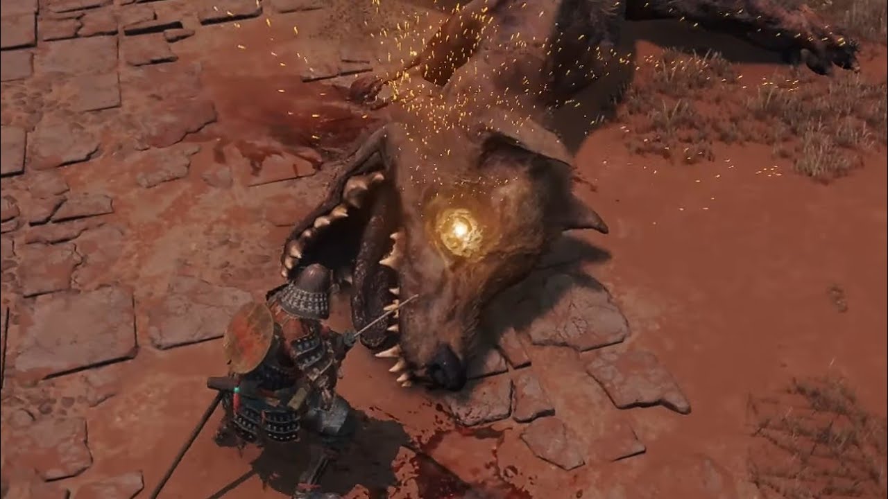 Stagger/Riposte attack to the D-Rex (T-Rex Dog) #eldenring - YouTube