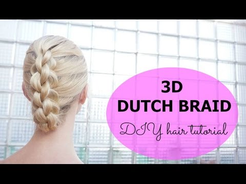 DIY 3D dutch braid tutorial | Hairs Affairs - YouTube