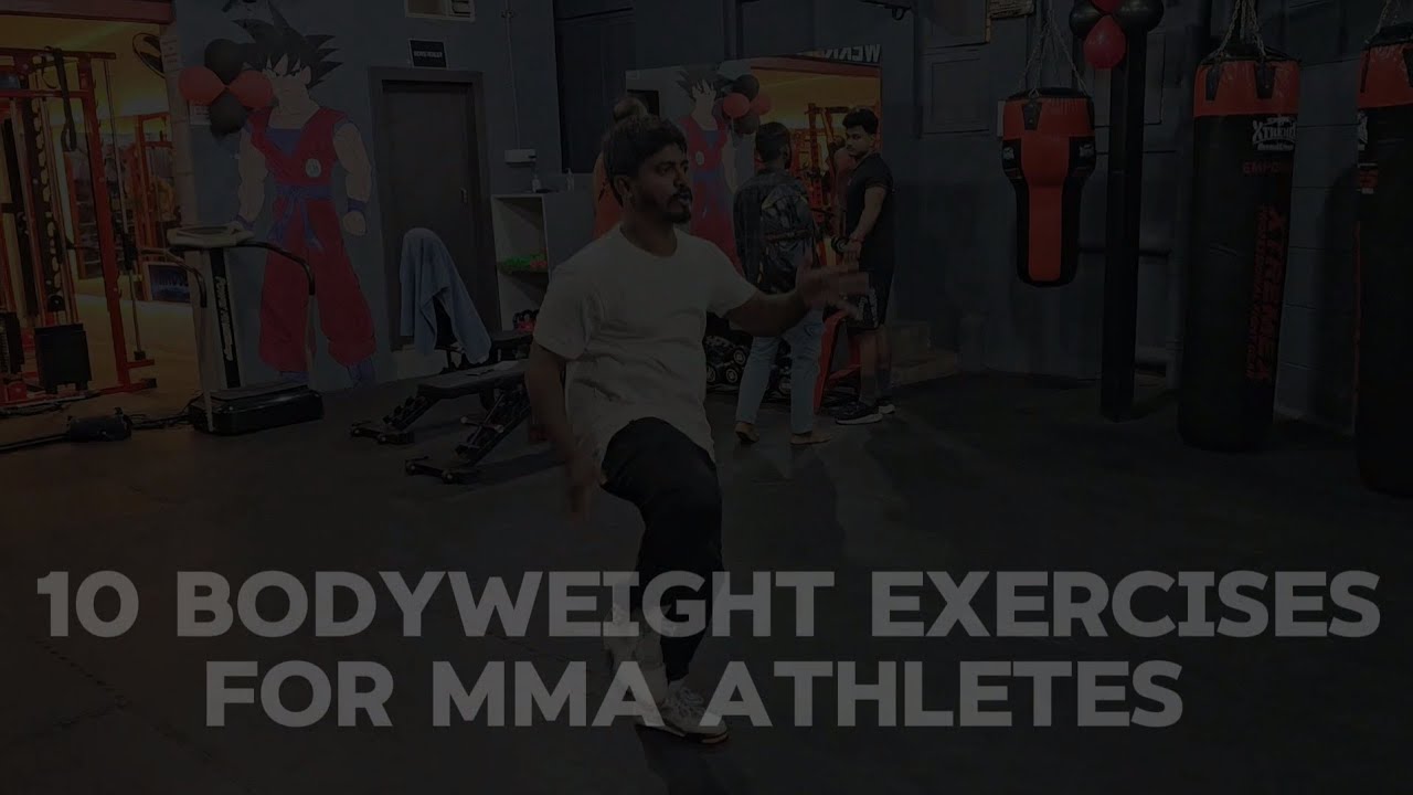 | BODYWEIGHT EXERCISES FOR MMA ATHLETES | - YouTube