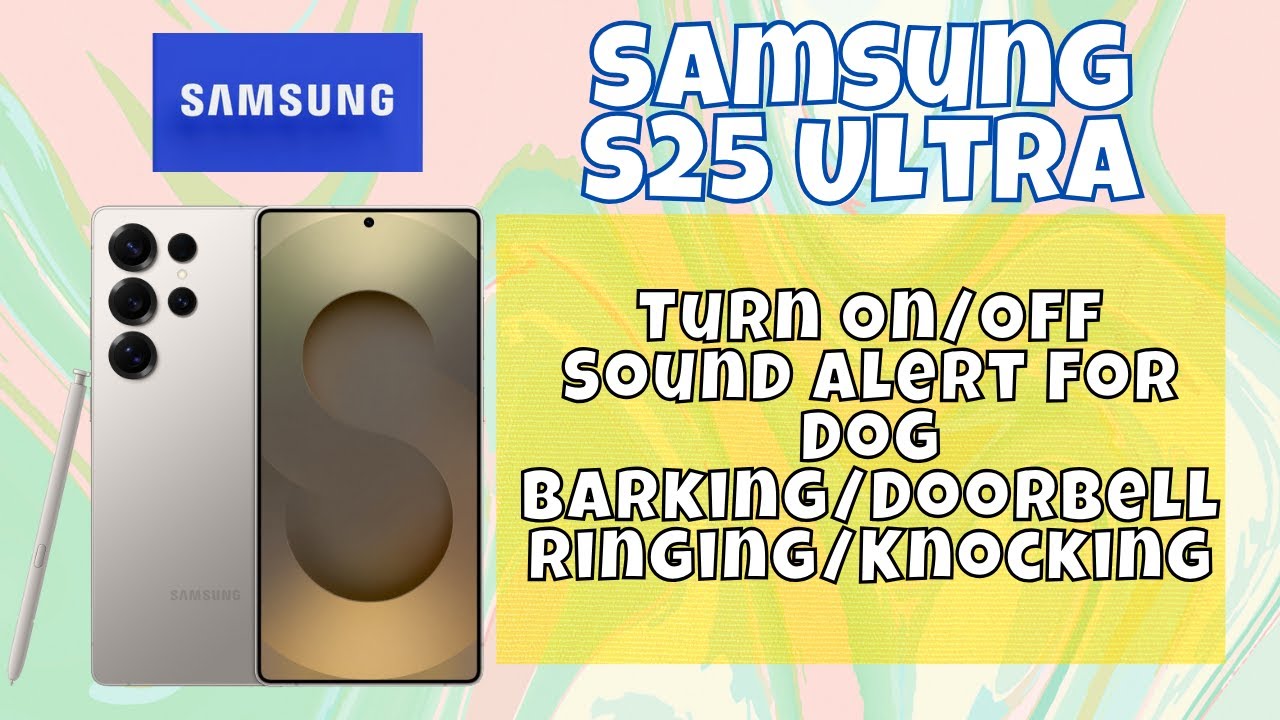 How To Turn On/Off Sound Alert For Dog Barking/Doorbell Ringing ...