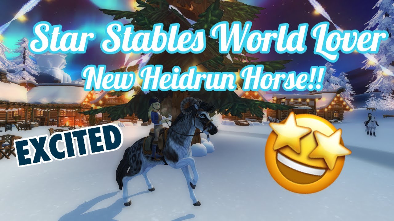 New! Heidrun Horse! Let's Play SSO! - YouTube