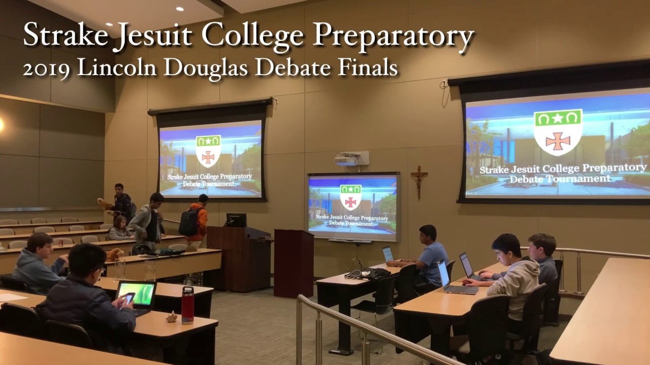 Strake Jesuit Tournament LD Finals 2019 - YouTube