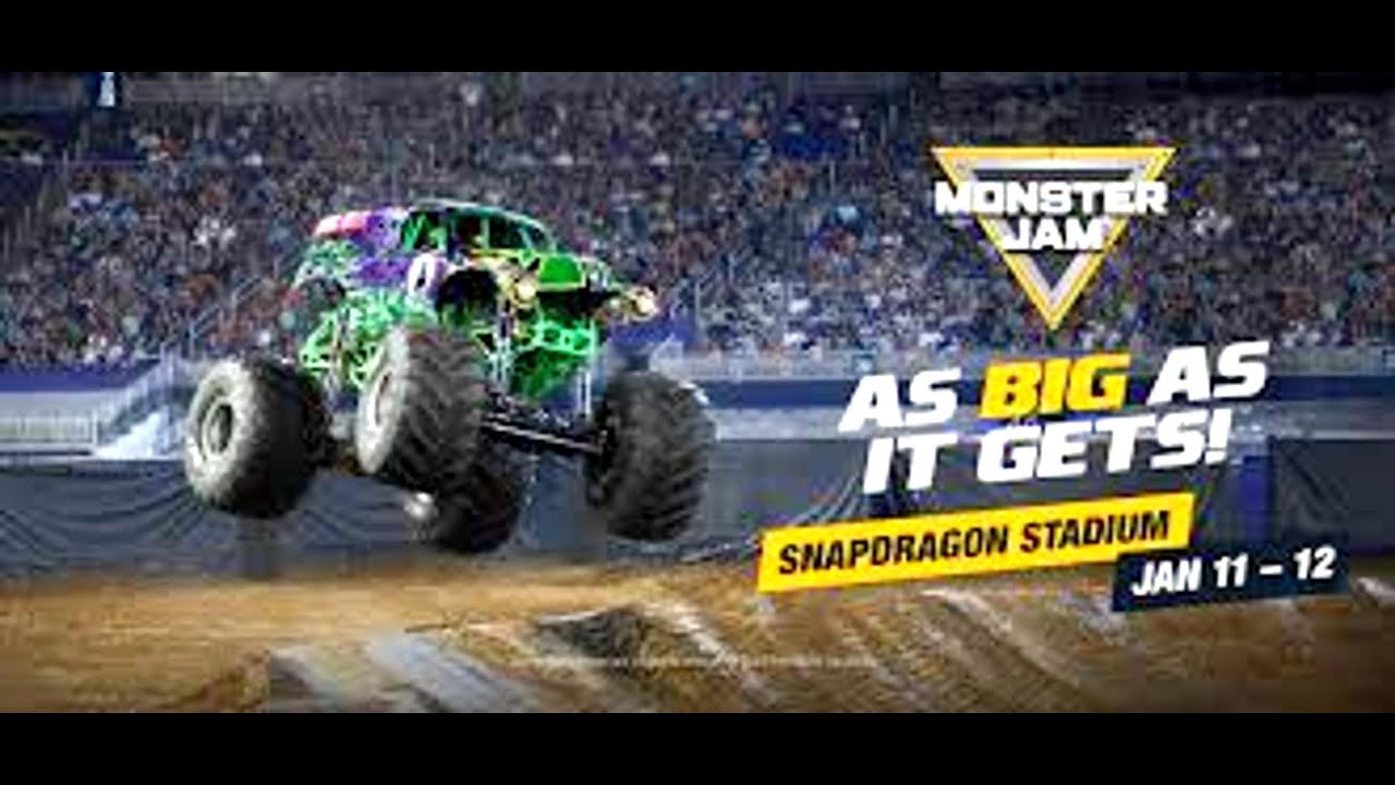 Monster Jam at the Snapdragon Stadium - YouTube