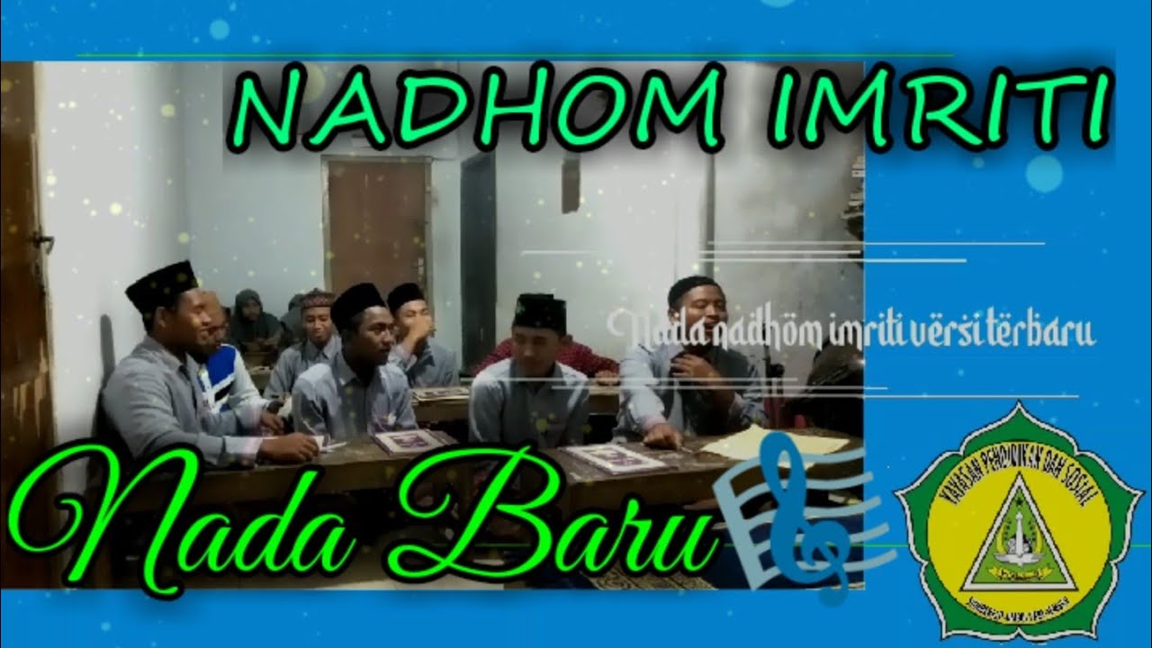 NADHOM IMRITI:Nada Baru # باب الكلام - YouTube