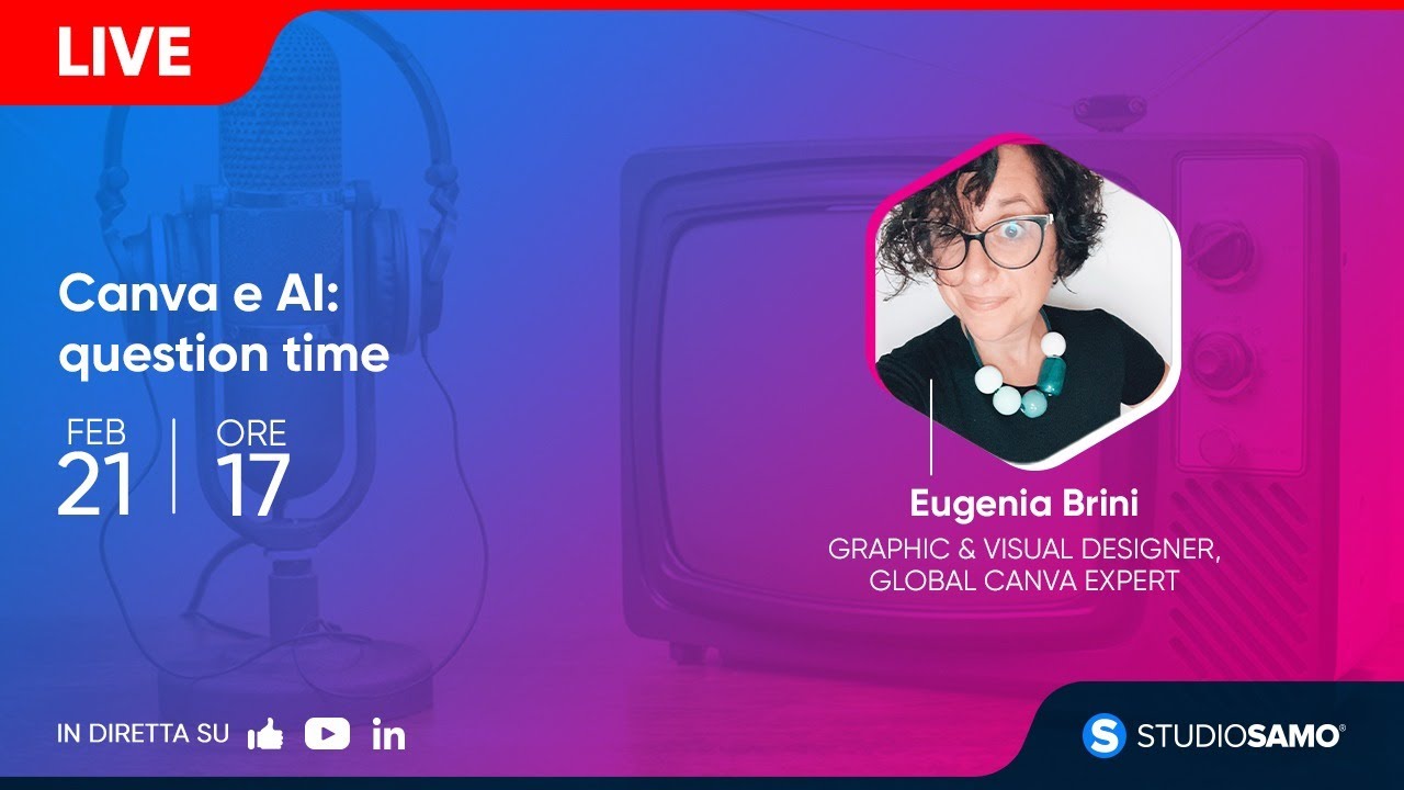 Canva e AI: question time | Studio Samo LIVE - YouTube