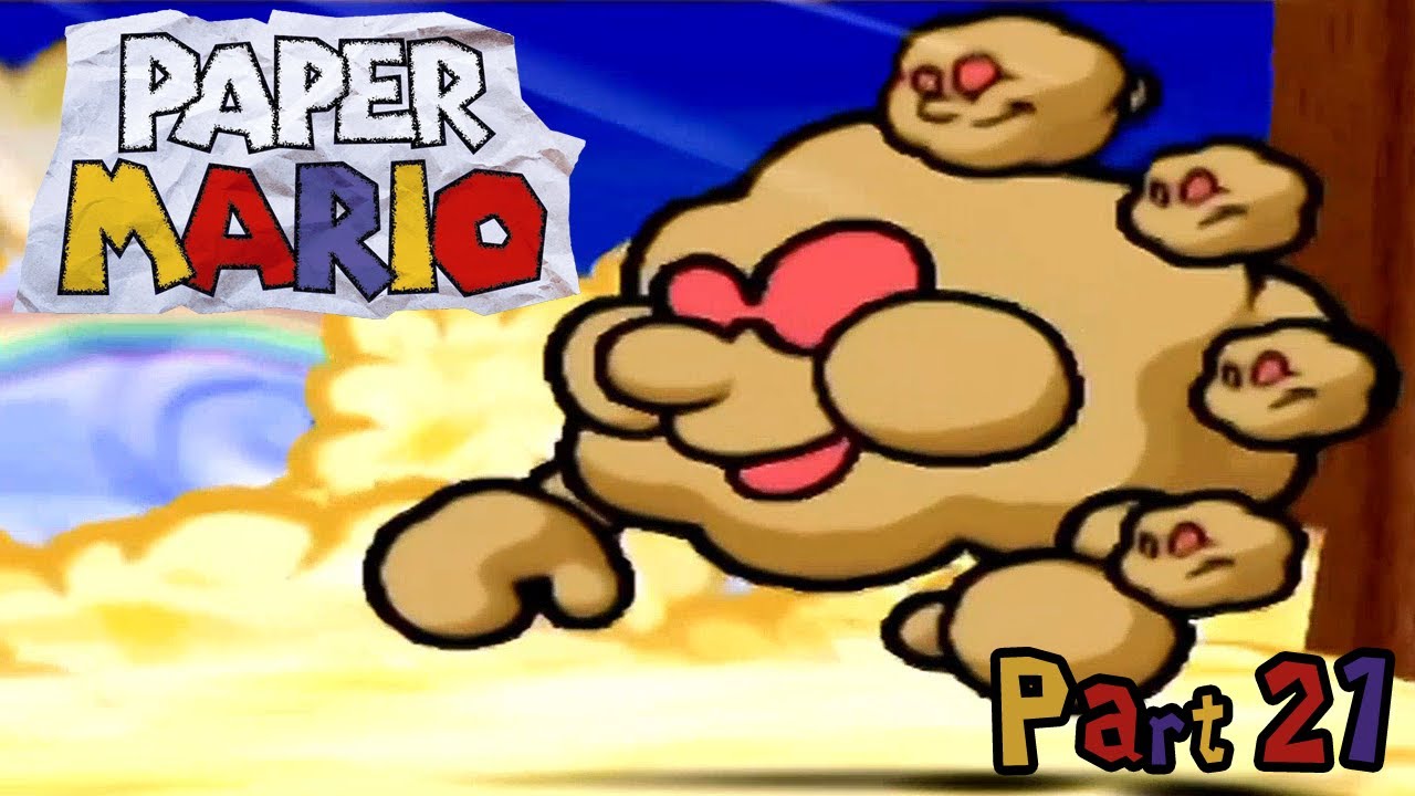 Paper Mario - Part 21 - Boss Huff N. Puff - YouTube