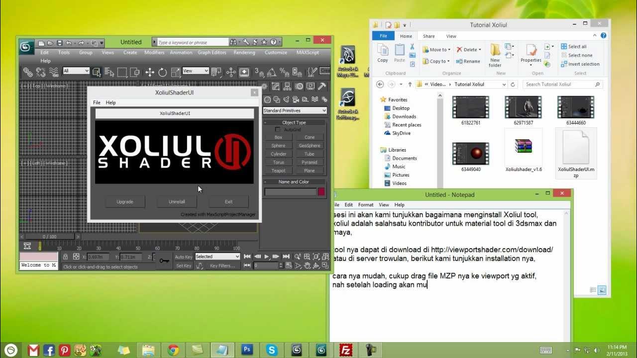 install n setup xoliul shader tool - YouTube