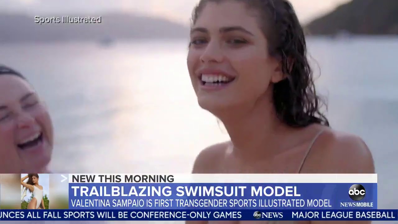 Valentina Sampaio becomes the first transgender “Sports Illustrated ...