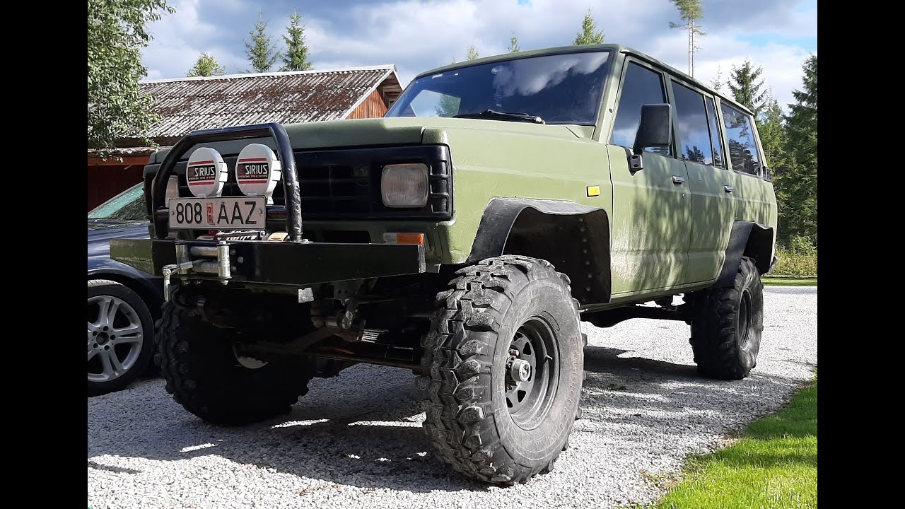 Starting 1987 Nissan Patrol 3.3TD After 2 Months - YouTube