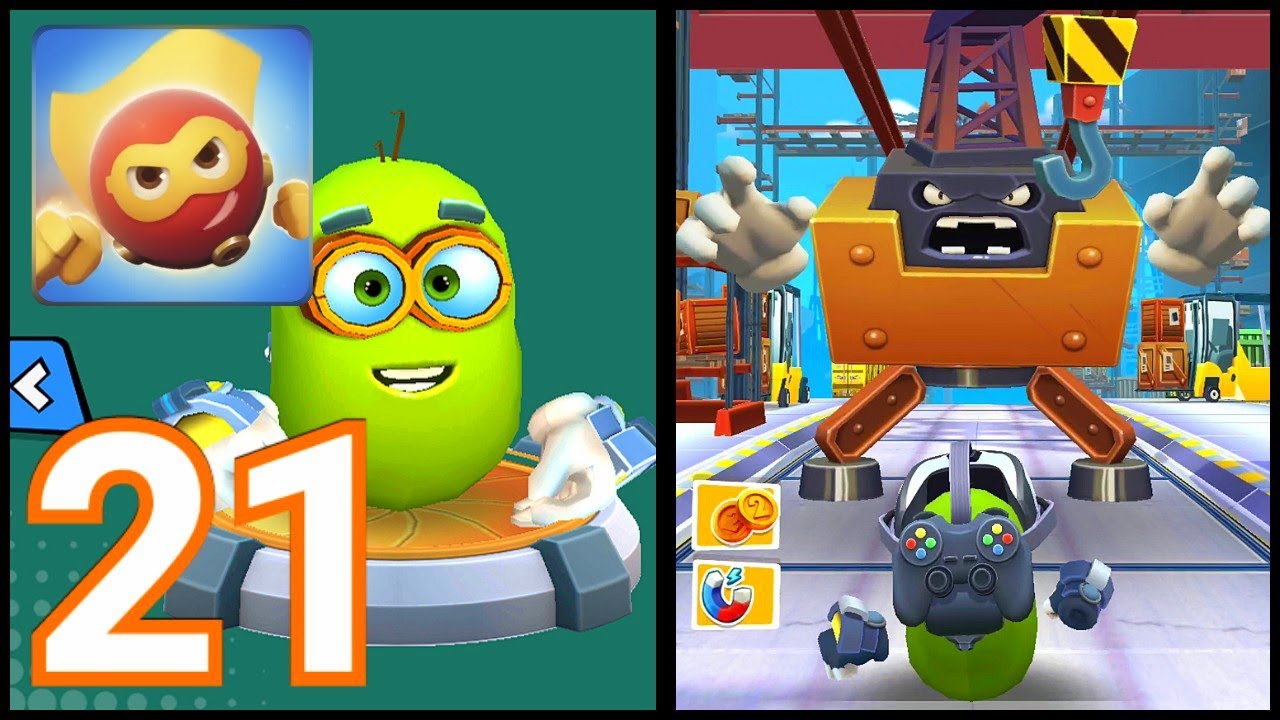 Red Ball Super Run-(Gameplay 21)-GREENY GAMER Nueva Skin - YouTube