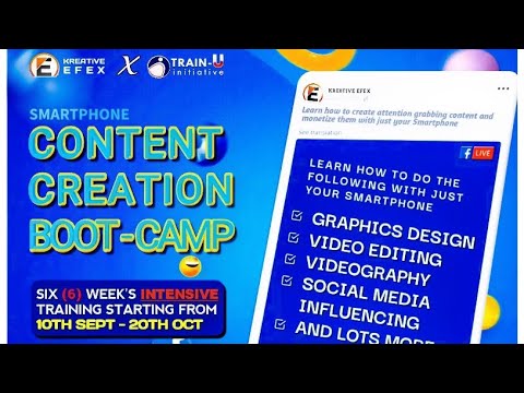 CONTENT CREATION BOOT CAMP CLASS 5 - YouTube