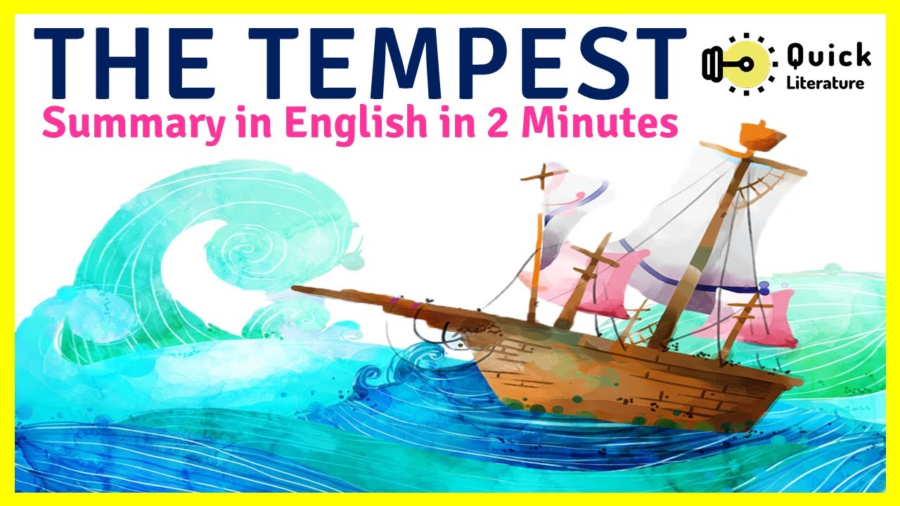 The Tempest Quick Summary | William Shakespeare Short Summary| UGC NET ...