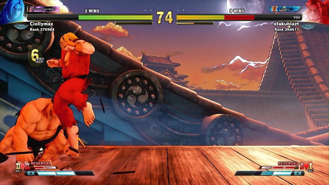 STREET FIGHTER V - Red angry Ken - YouTube