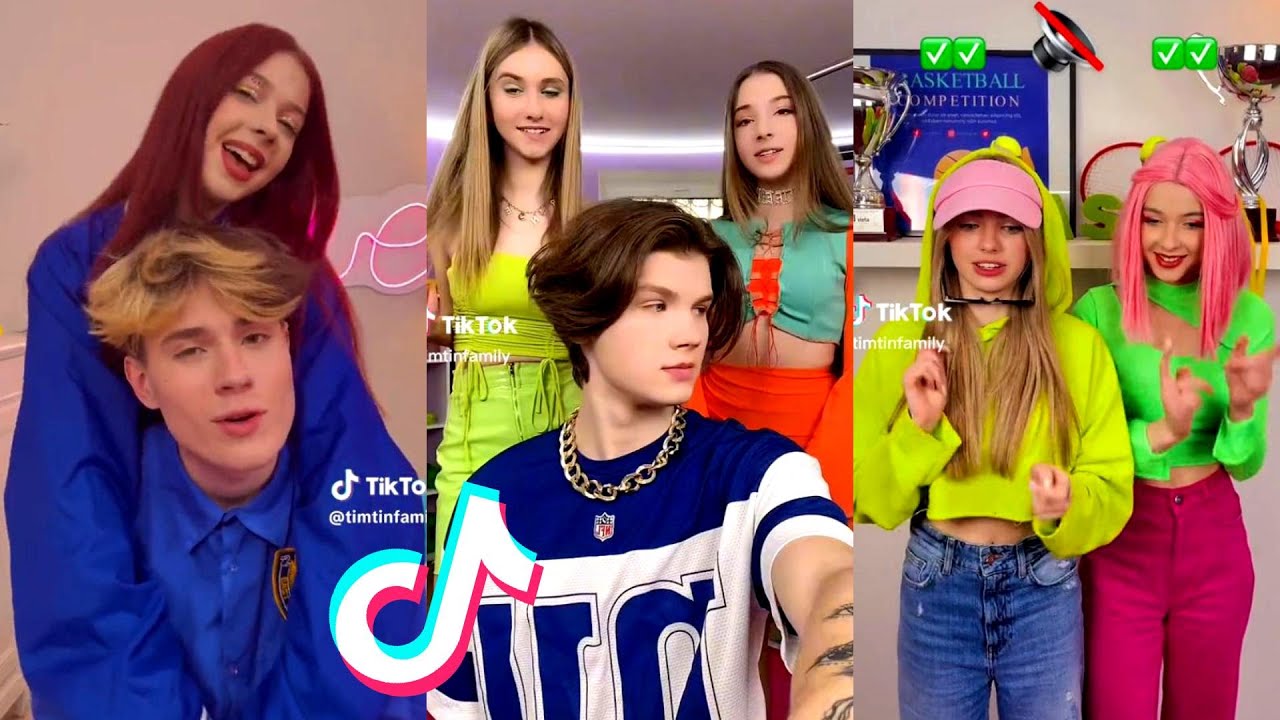 🌈 Tim Tin Family 🤗 BEST TikTok Compilation 💞 #9 - YouTube