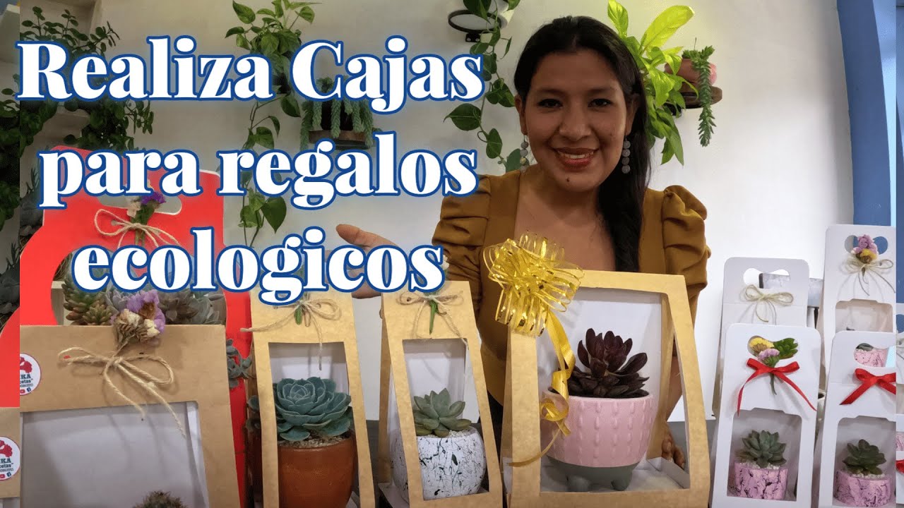 COMO REALIZAR CAJAS PARA REGALOS ECOLOGICOS Y RECUERDOS ECOLOGICOS ...