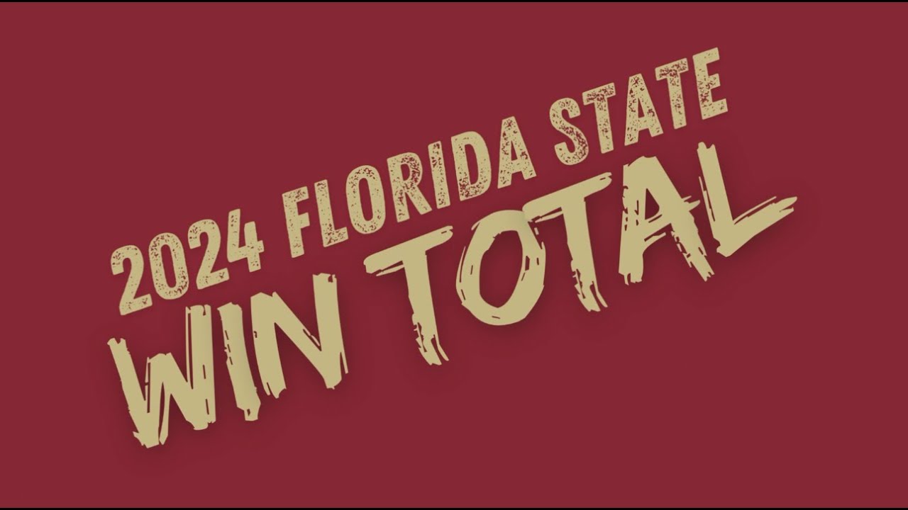 Florida State 2024 Win Total - YouTube
