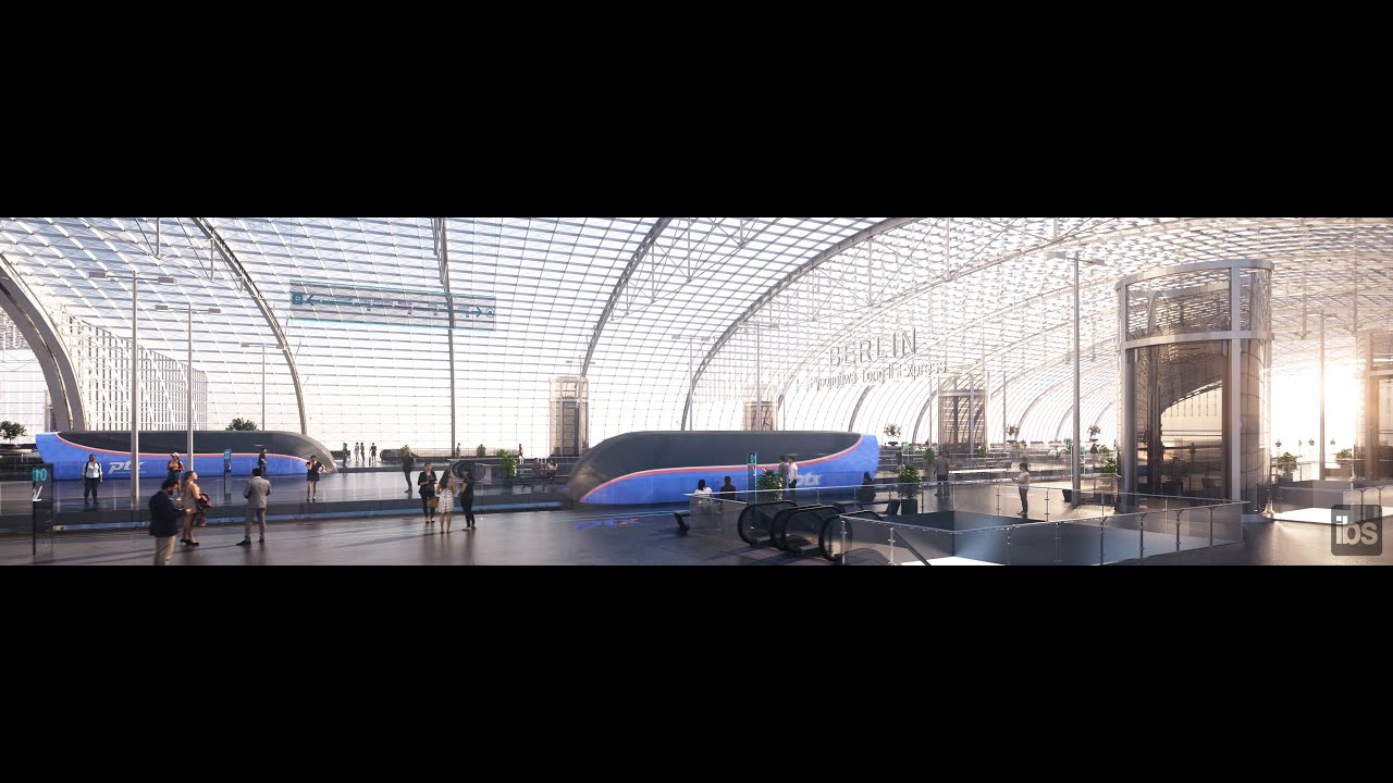 하이퍼루프 4K 영상 이미지빌드스튜디오 - Hyperloop 4K_CGI 3D Animation_ImageBuildStudio ...