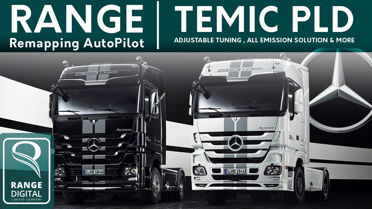 TEMIC PLD, MERCEDES TRUCK | RANGE REMAPPING AUTOPILOT (ENGLISH) - YouTube