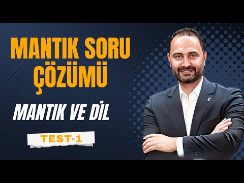 Mantık ve Dil Test -1 | AYT Mantık Kampı | AYT–2026