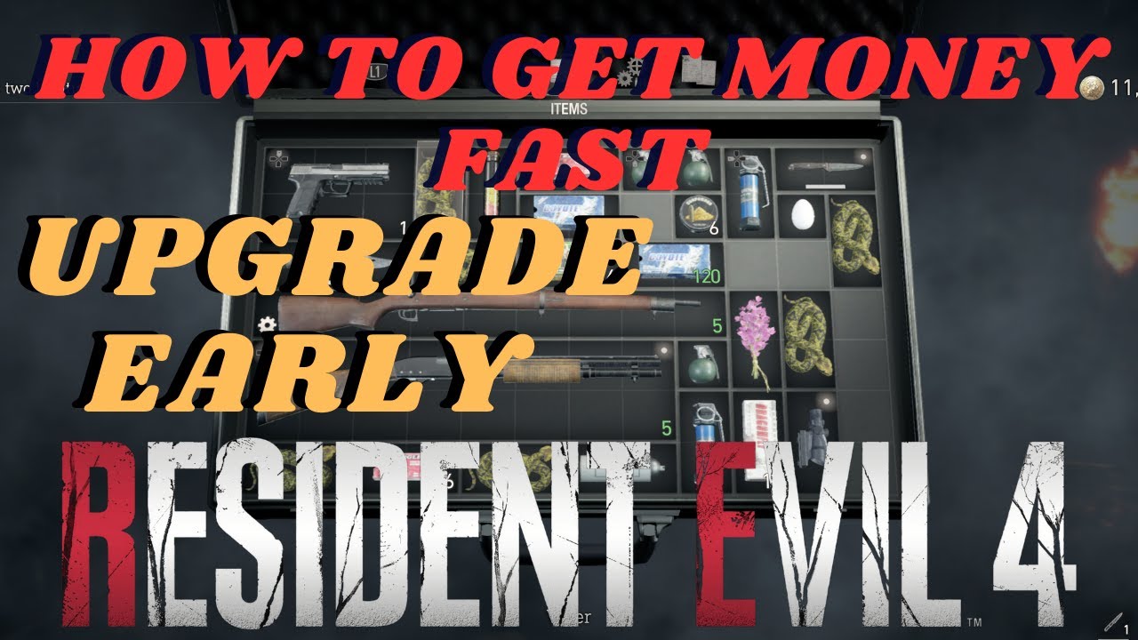 How to Make Money Fast - Resident Evil 4 Remake - YouTube