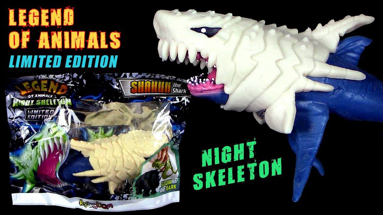 Sbabam ® Legend Of Animals - Night Skeleton - Shakur the Shark - Hai ...