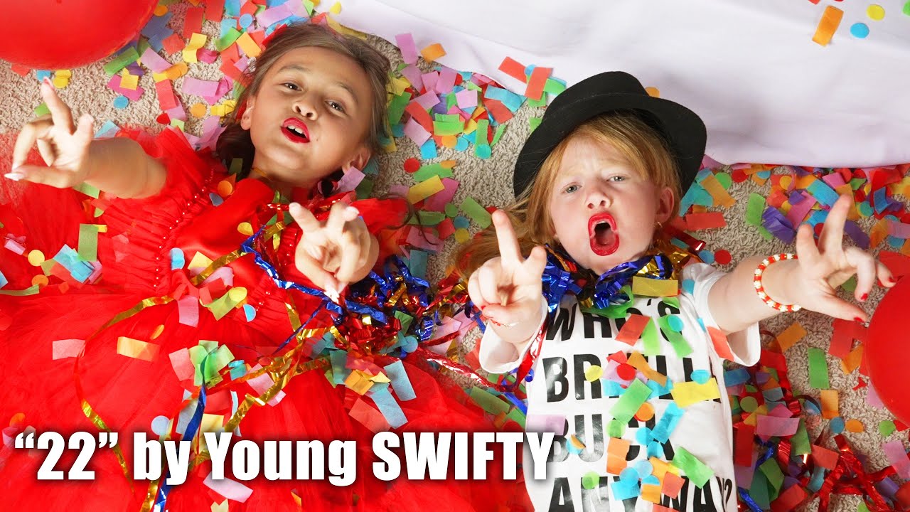 Swifty Girl Posse Rocks Out to "22" while Brielle Covers It On the ...