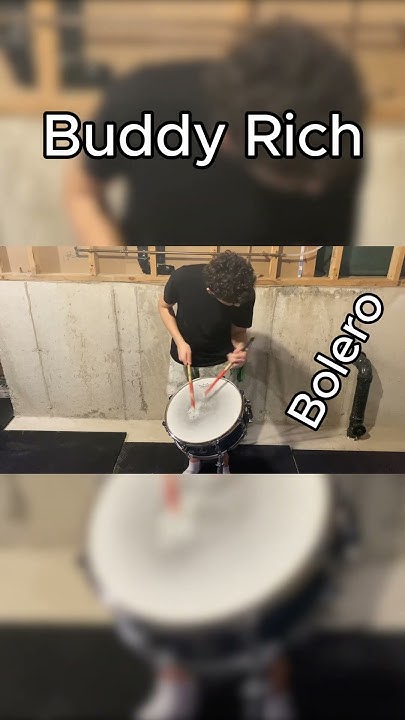 Buddy Rich -Bolero- Drum Cover | Danny Joon #jazz #drumcover #bigbandjazz - YouTube